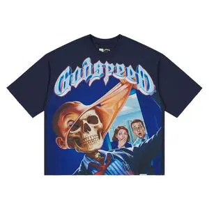 GODSPEED Mask Off T-shirt 'navy - Blue