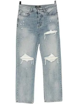 Amiri Distressed Denim Jeans - Denim Blue