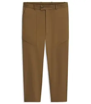 BOSS Porsche X Regular-fit Pants In Stretch Fabric