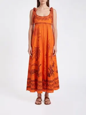 Alemais Square Neck Day Dresses