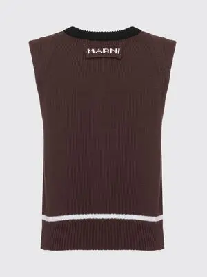 Marni Knit Sleeveless Top - Brown
