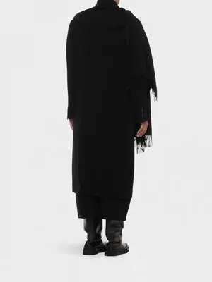 Attico Relaxed Fit Wool And Cashmere-blend Long Coat