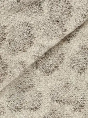 Avant Toi Abstract Jacquard Cashmere And Wool Blend Scarf