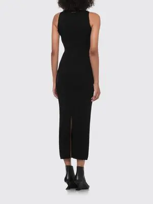 Attico Jersey Sheath Midi Dress