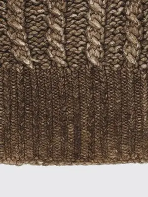 Avant Toi 100% Cashmere Braided Beanie Hat