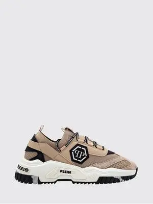 Philipp Plein Predator Suede Monogram Sneakers