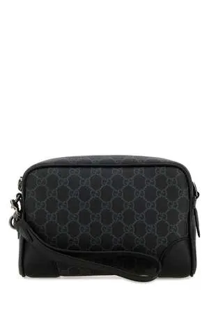 Gucci Printed Canvas Small Gg Emblem Crossbody Bag - Multicolor
