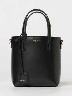 Saint Laurent Calf Leather Mini Shoulder Bag - Black