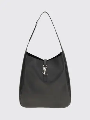 Saint Laurent Leather Shoulder Bag - Black