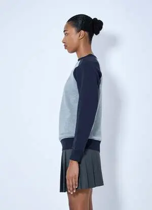 Miu Miu Raglan Sleeve Sweatshirt