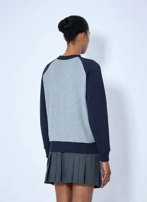 Miu Miu Raglan Sleeve Sweatshirt