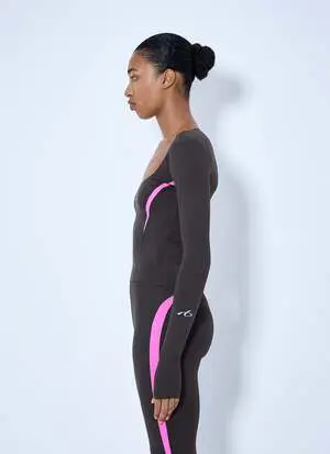 Balenciaga Long Sleeve Fitted Top