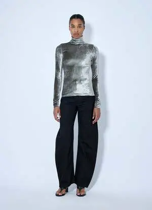 LEMAIRE Fitted High Neck Top