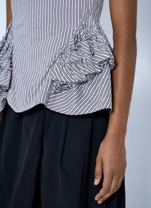 Dries Van Noten Casey Sleeveless Top - Brown
