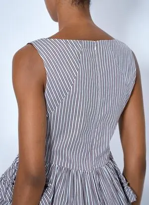 Dries Van Noten Casey Sleeveless Top - Brown