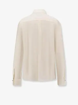 BOSS Bisina Wednesday Lyocell, Silk And Wool Shirt - Multicolor