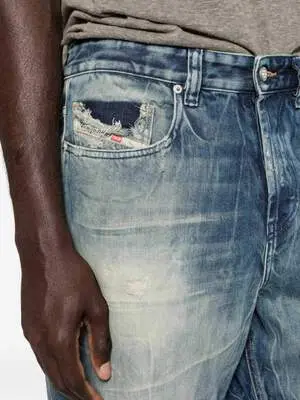 DIESEL® Denim With Logo Patch