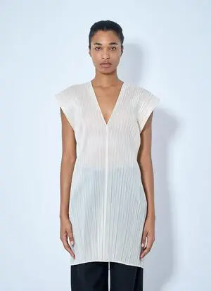 Issey Miyake Sleeveless Kaftans Tunics