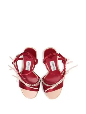 JIMMY CHOO Lula Sandals - Red