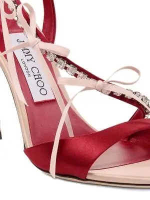 JIMMY CHOO Lula Sandals - Red