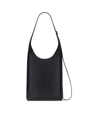 COURREGES Large Melt Leather Tote Bag