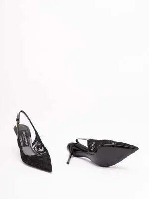 Dolce & Gabbana Lace Slingback