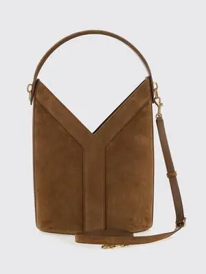 Saint Laurent Suede Shoulder Bag