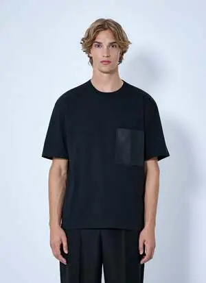 Bottega Veneta Pocket Detail T-shirt - Black