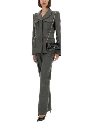 Alexander McQueen Wool Jacket - Gray