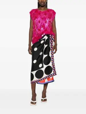 Dries Van Noten Top 02430-cuzco Emb 3383 W.w.top - Multicolor