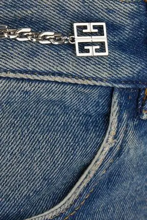 Givenchy Straight Leg Jeans - Multicolor