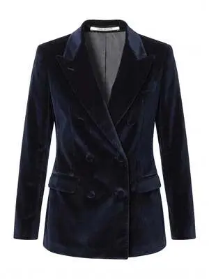 Tagliatore Parigi Velvet Blazer - Multicolor