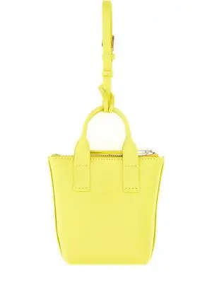 Dolce & Gabbana Leather Minibag Charm - Yellow