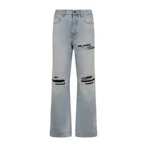 Amiri Mx1 Straight Flare Jeans - Blue
