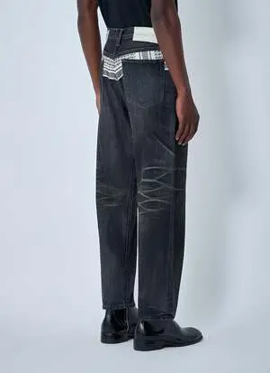 Yohji Yamamoto X Neighborhood Savage Denim Dp Basic Jeans