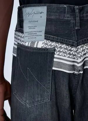 Yohji Yamamoto X Neighborhood Savage Denim Dp Basic Jeans