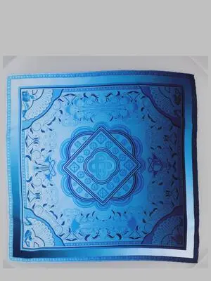 Casablanca Foulard Egyptian Rug Medium - Blue