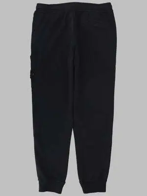Stone Island Pantalone Jogger In Felpa - Blue