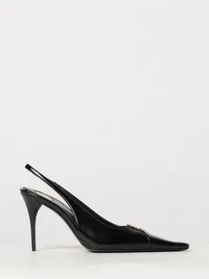 Saint Laurent Calf Leather Pump - Black