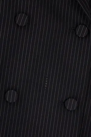 Fendi Pinstripe Tailored Double-breasted Blazer - Multicolor