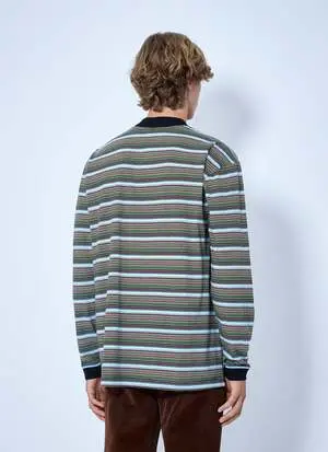 Marni Striped Long Sleeve T-shirt - Blue