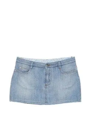 ERMANO SCERVINO Ermanno Scervino Denim Skirt - Multicolor