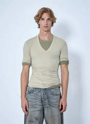 DIESEL® T-moody-plain Top - Cream