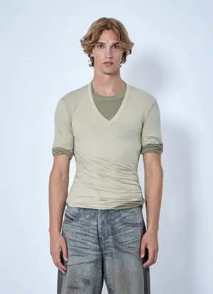 DIESEL® T-moody-plain Top - Cream