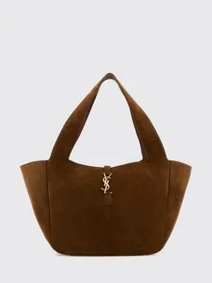 Saint Laurent Le 5 À 7 Bea Suede Shoulder Bag - Brown