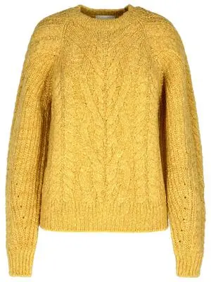 Isabel Marant Étoile Kallie' Beige Acrylic Blend Sweater - Cream