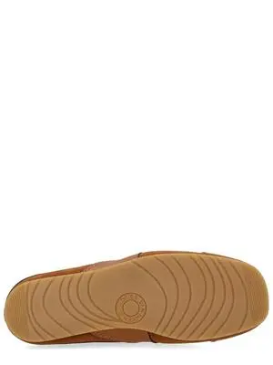 Dries Van Noten Suede Sneaker Mule - Brown