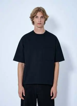 LEMAIRE Boxy T-shirt - Black