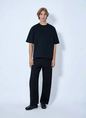 LEMAIRE Boxy T-shirt - Black