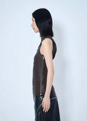 Rick Owens Athena One-shoulder Tank Top